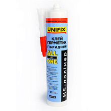 Герметик гибридный MS-полимер ALL IN ONE UNIFIX (белый) 280 мл купить в ...